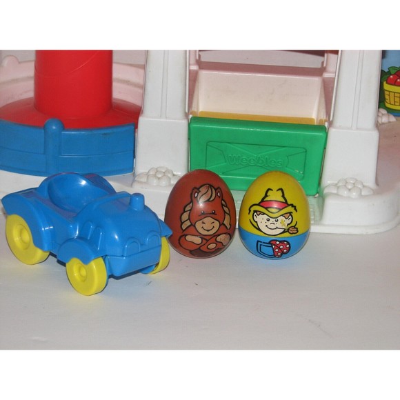 Toys | Vintage Playskool Weebles Barn With Accessories | Poshmark